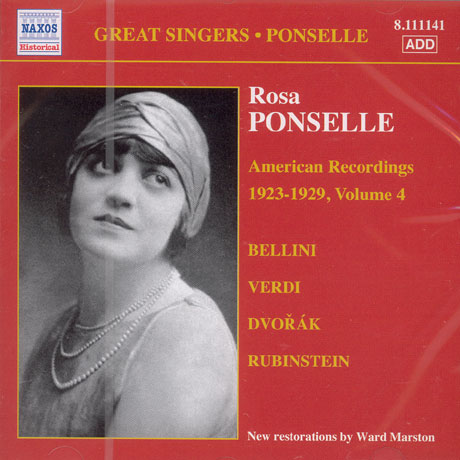 Rosa Ponselle - American Recordings 1923-2929 Vol.4 (2007) :: maniadb.com